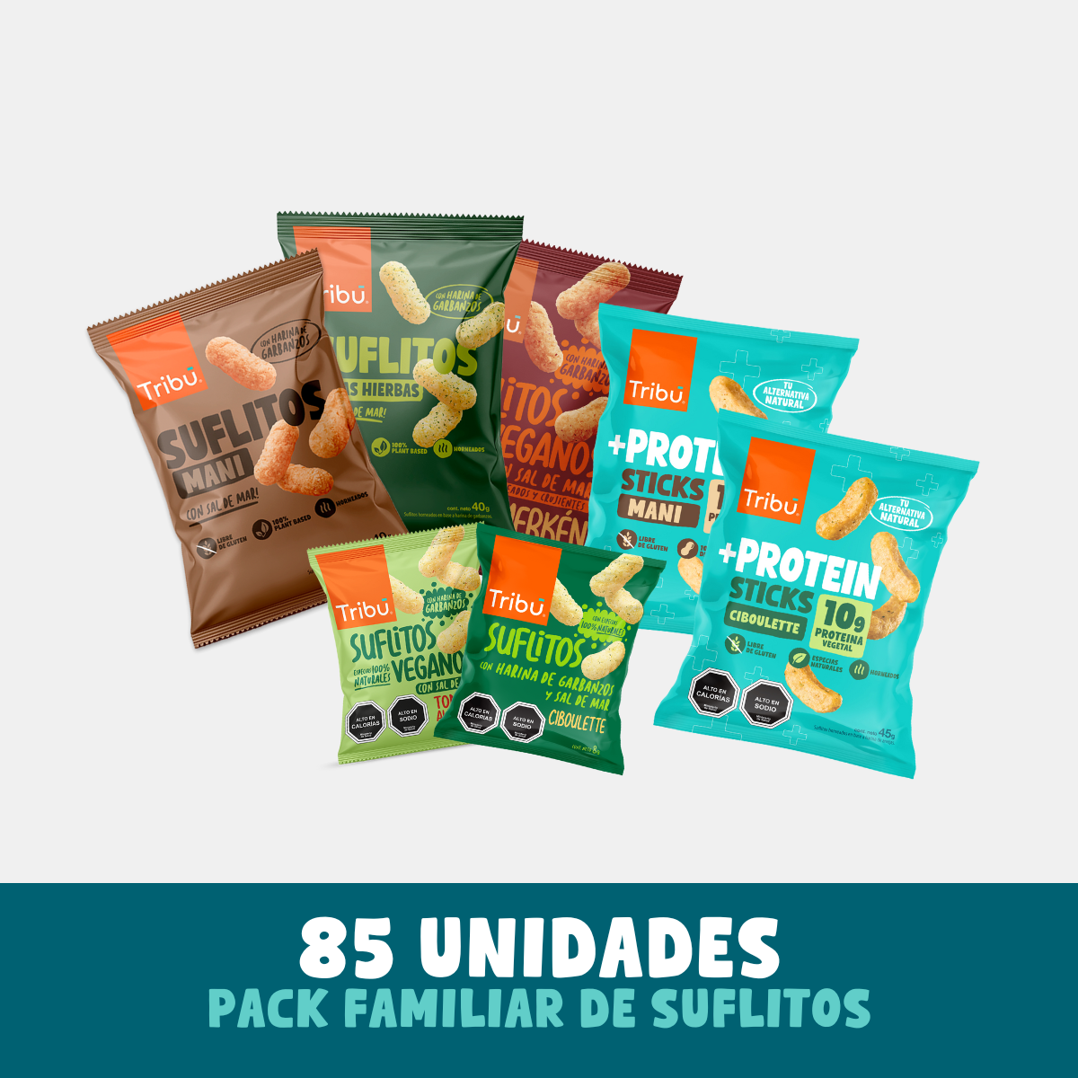 Pack suflitos – Tribú Food