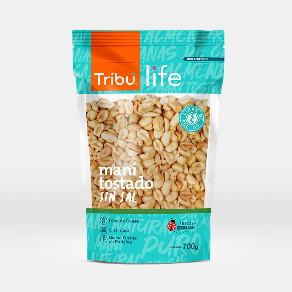 MANÍ TOSTADO SIN SAL 700 GRS – Tribú Food