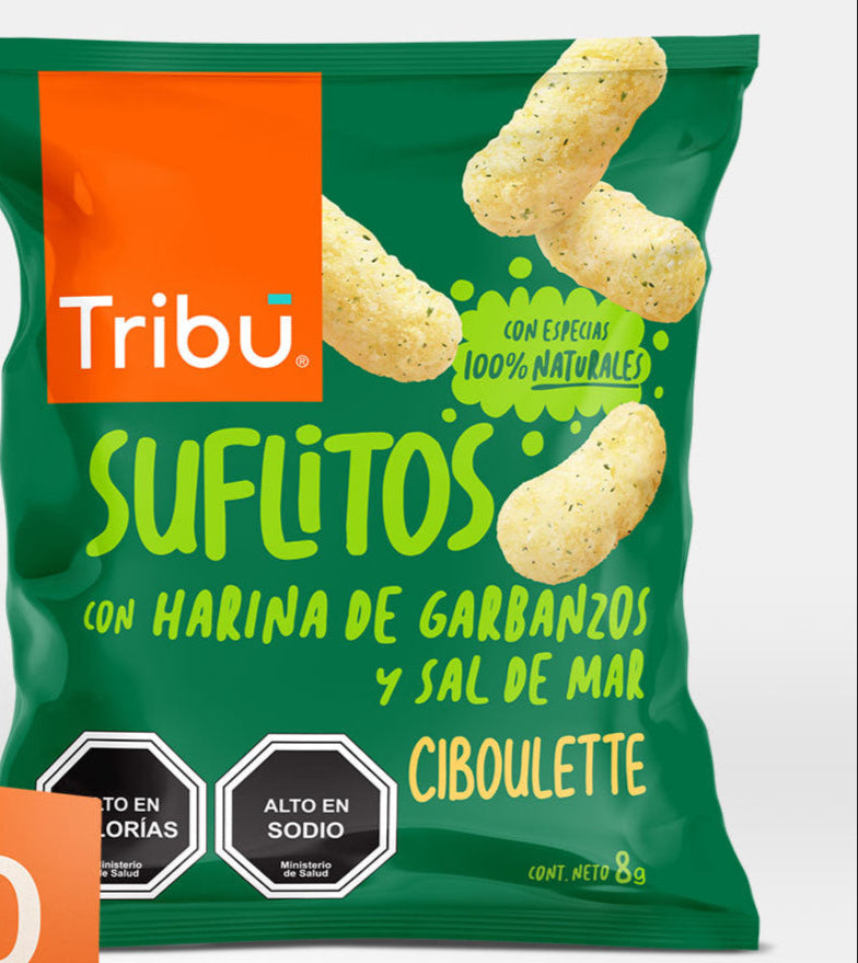 SUFLITOS CIBOULETTE 8GR (30 UNIDADES) – Tribú Food