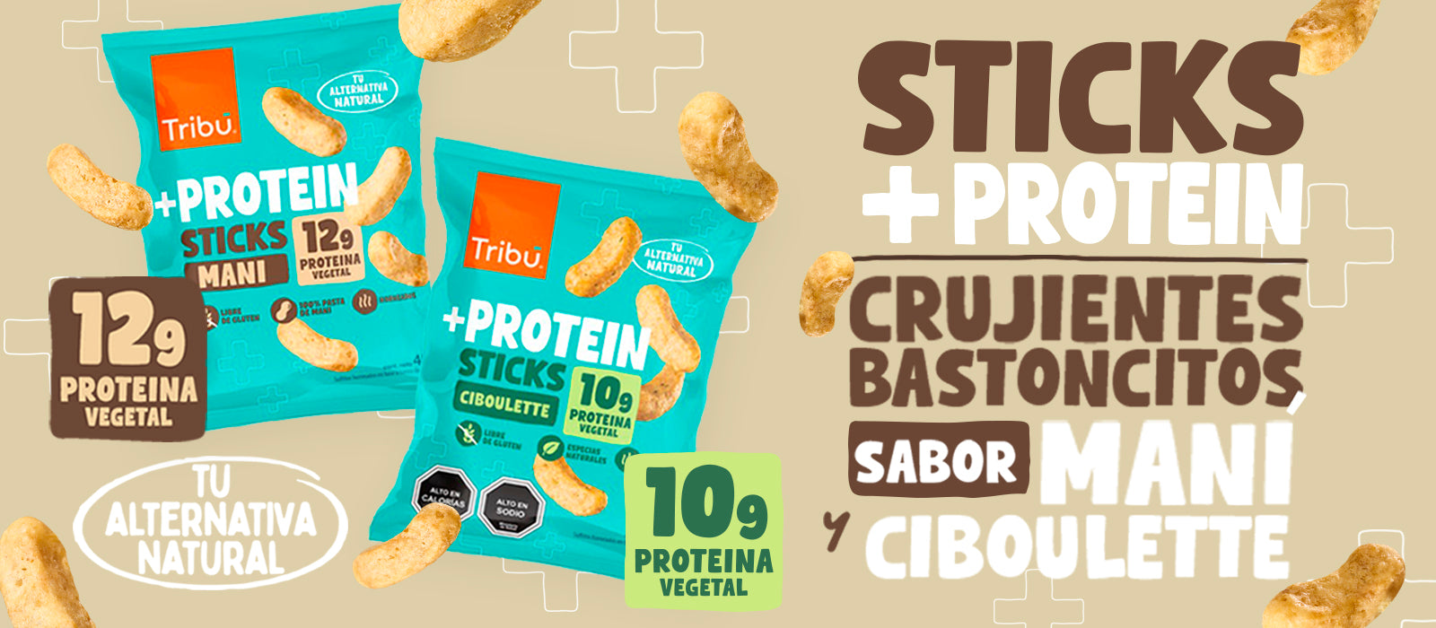 SUFLITOS, CRUTONES Y STICKS – Tribú Food